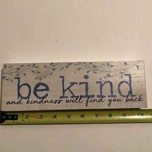Marshalls | Wall Decor | Be Kind Wooden Sign | Poshmark